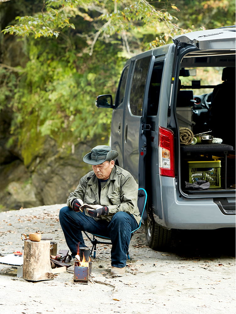 日産｜車中HACK Presented by NISSAN CARAVAN Premium GX BLACK GEAR